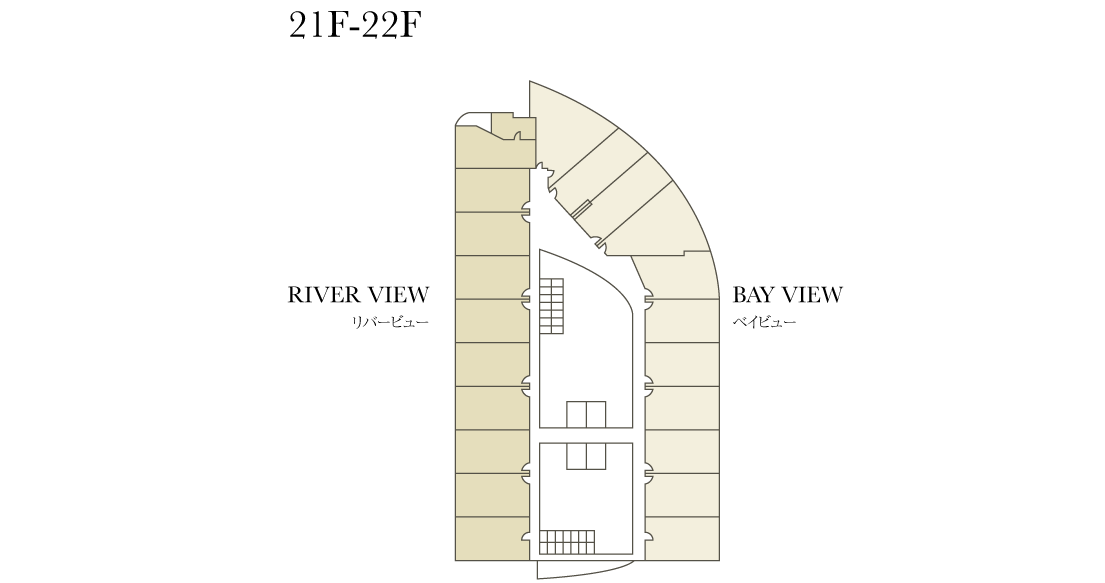 Floor Map | InterContinental Tokyo Bay